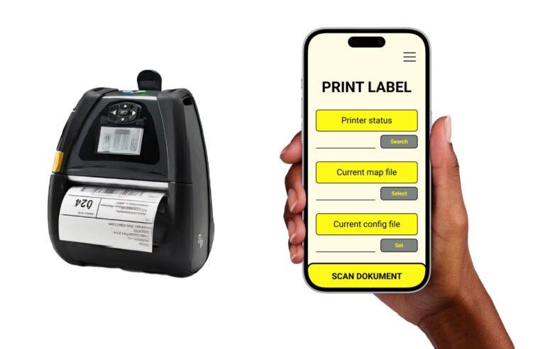 Mobile App for Immediate Labels Modification - Sirin Software