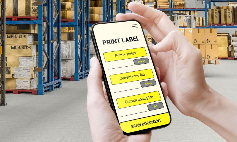 Mobile App for Immediate Labels Modification - Sirin Software